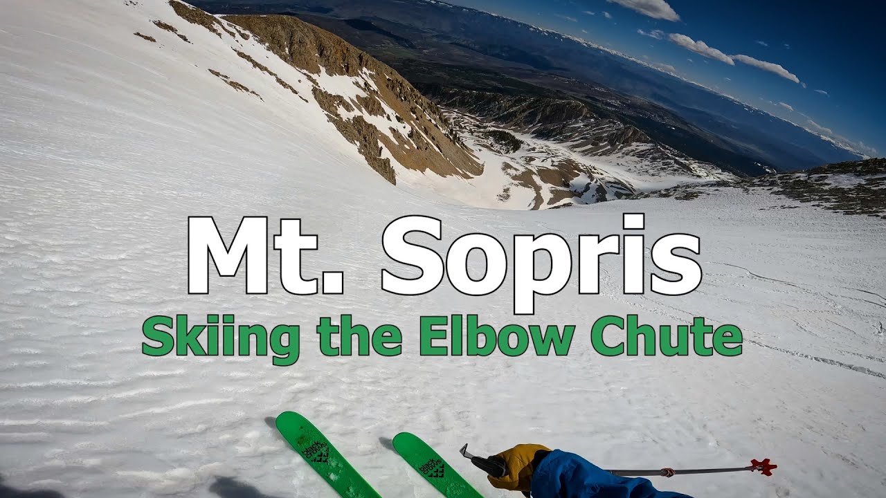 Solo Sopris Ski - Elbow Chute - YouTube