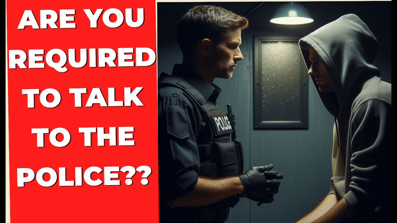 Must You Talk to the Police? The TRUTH Revealed by a Retired Cop. Is Talking to the Police ...