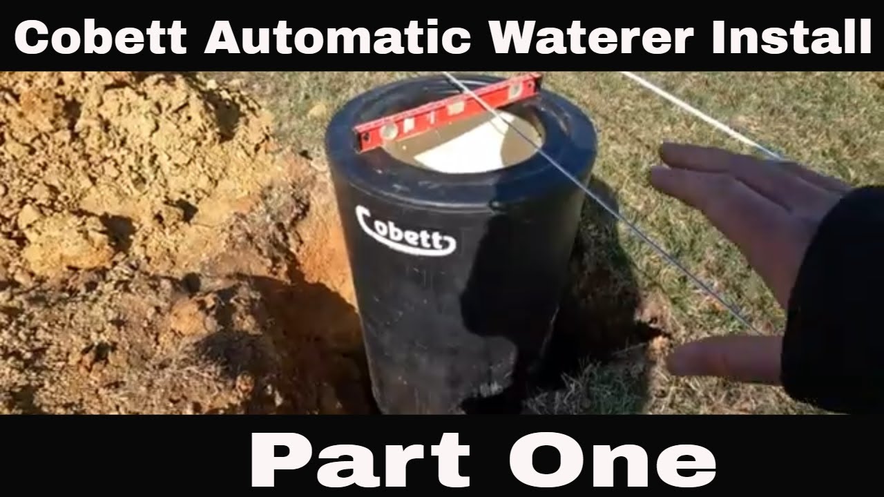 Installing Cobett Automatic Waterers Part 1 #288 - YouTube
