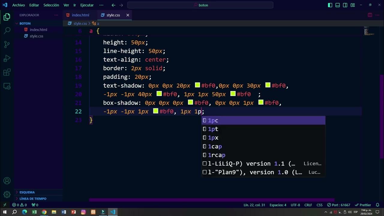 Boton Animado Usando Html Y Css Youtube