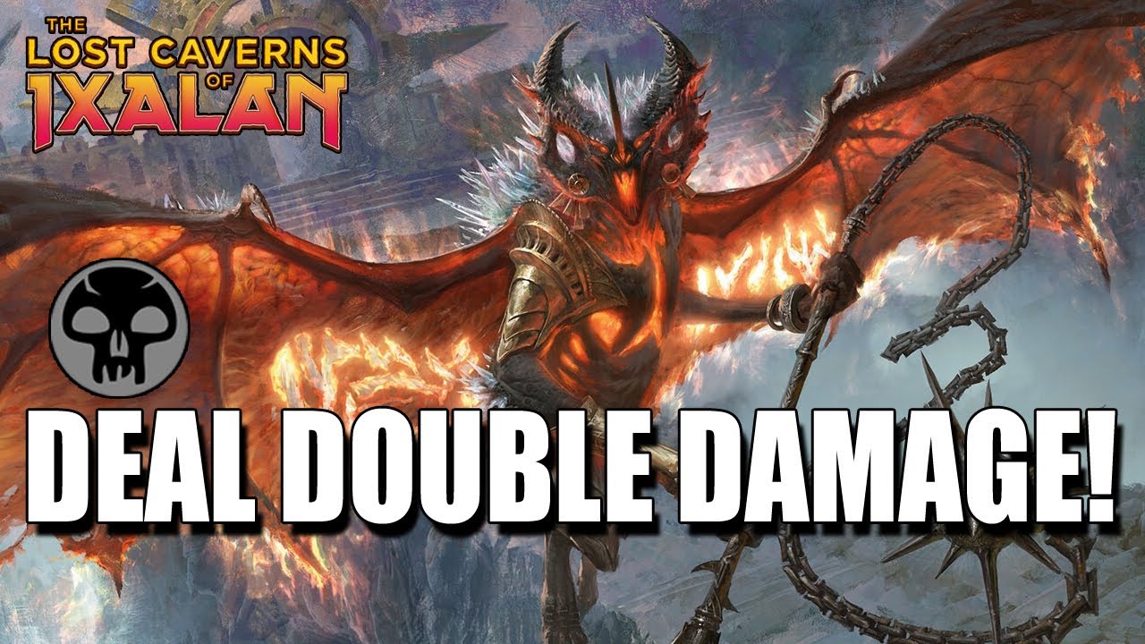 I Made a Mono Black Double Damage Deck in LCI Standard 💀 // Magic: the Gathering Arena - YouTube