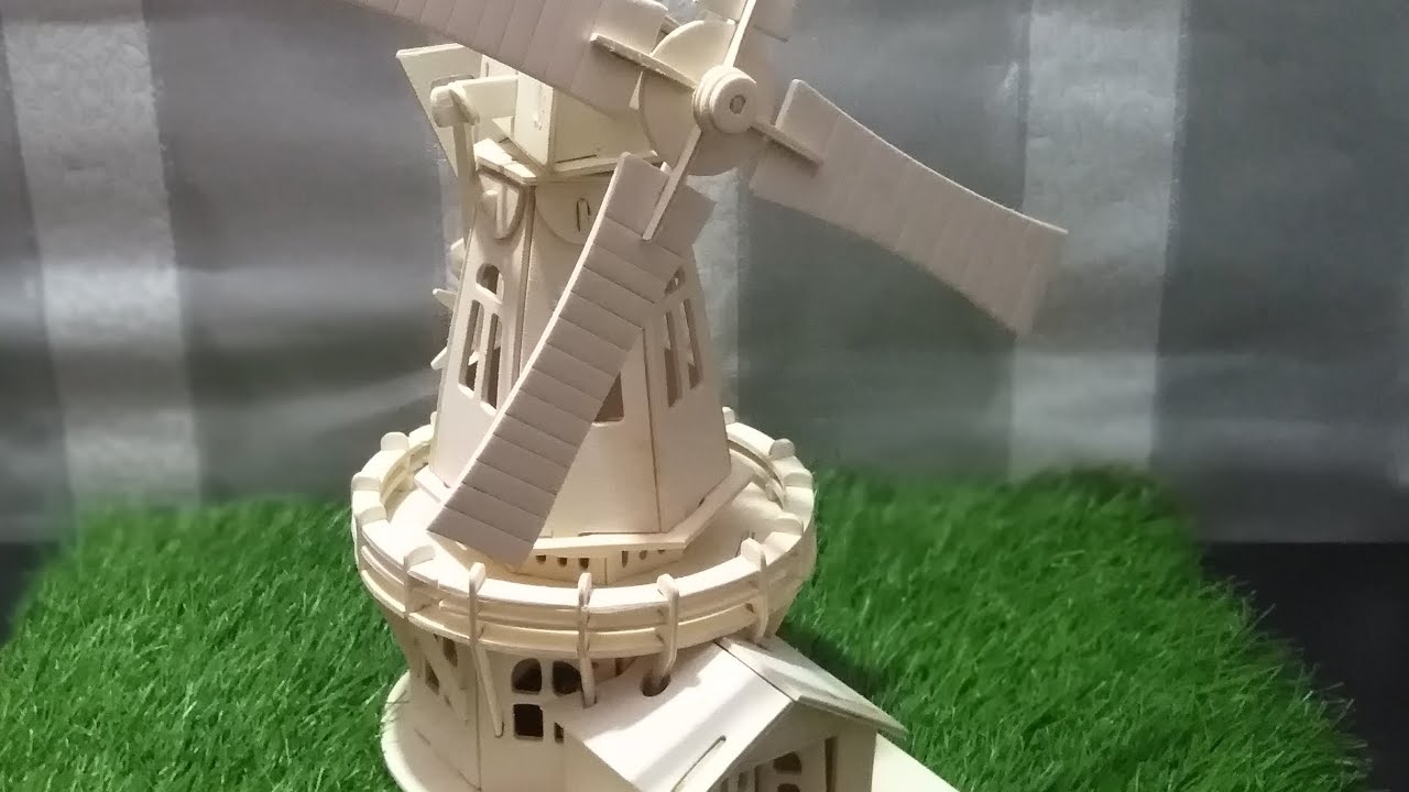 Amazing Dutch Windmill Puzzles||@favoritehobbiestutorial - YouTube