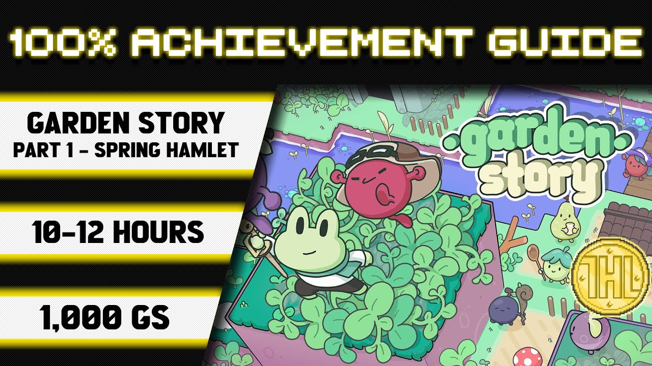 Garden Story 100% Achievement Walkthrough Part 1 (Spring Hamlet ...