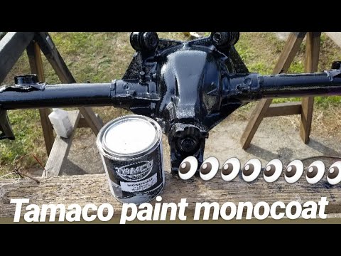 how to paint rusty metal using Tamco paint mono coat POR 15 KILLER ...