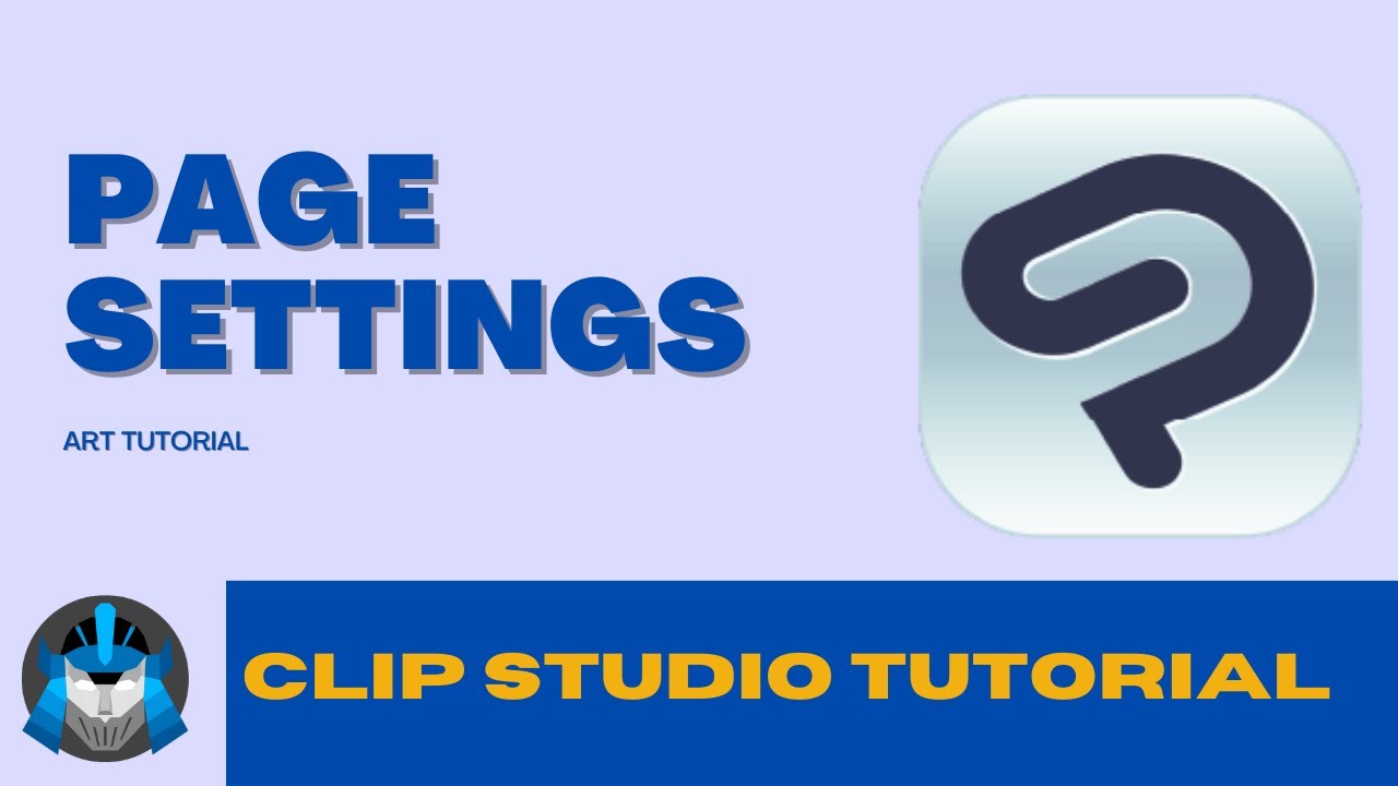 Clip studio Beginner Tutorial: Quick Guide to Page Settings in Clip ...