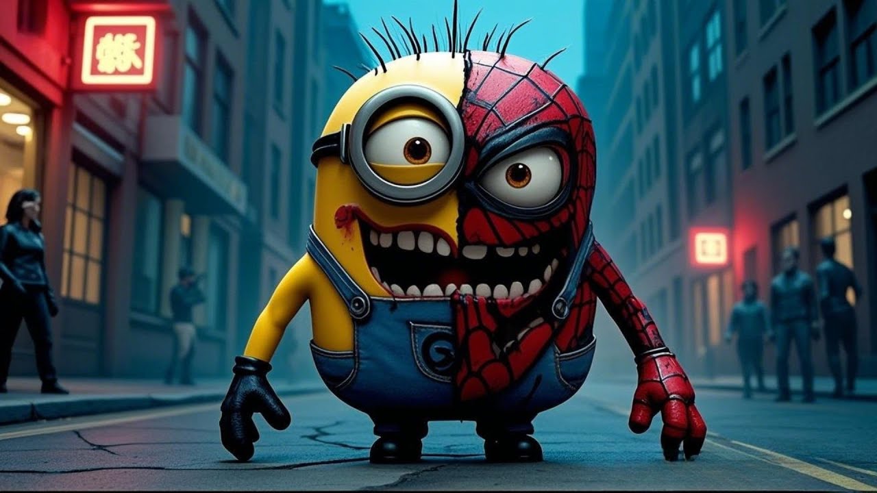 💥 MINION & SPIDER MAN 🕷️ | Story of Transformation ( 4K REMAKE ) - YouTube