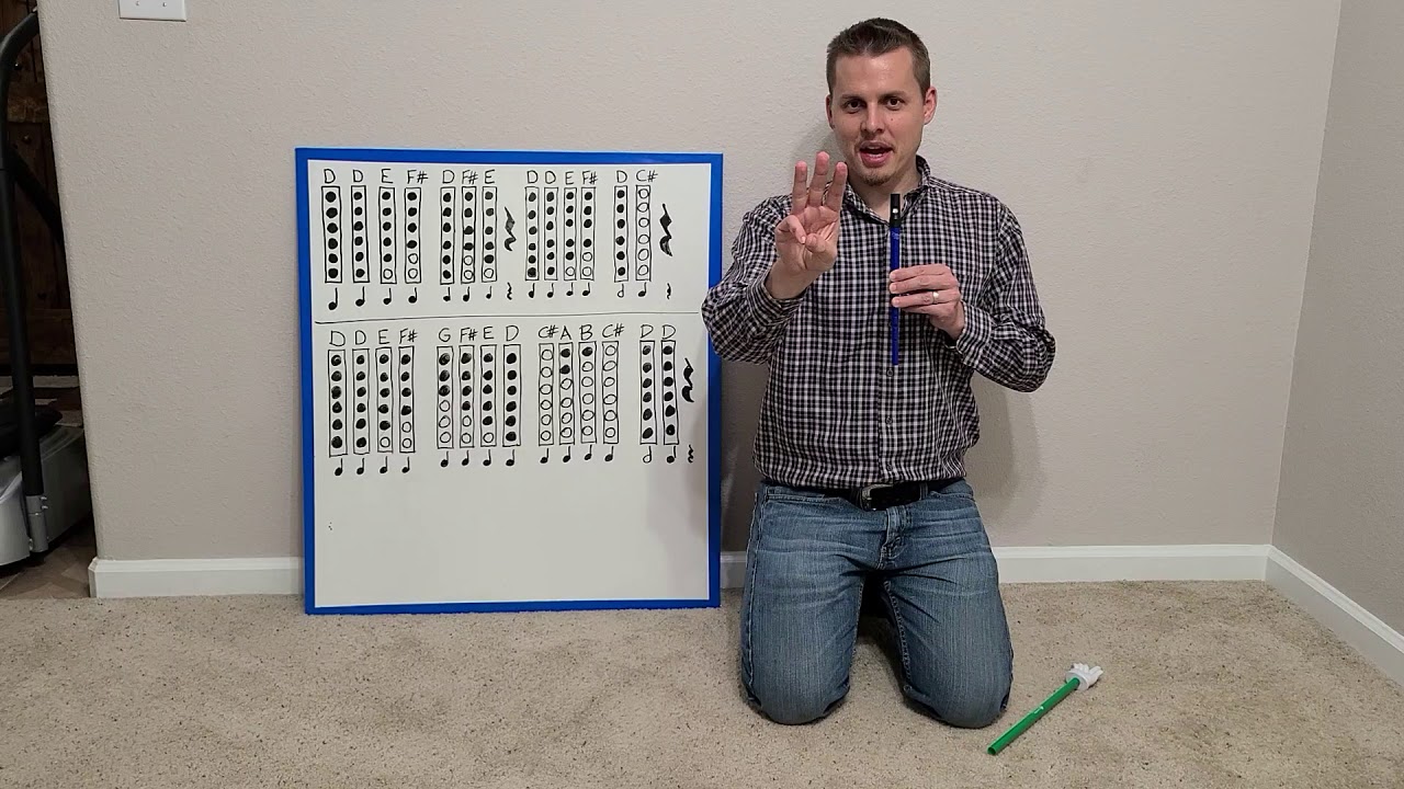 Cycle 3 Tin Whistle Song - Lesson 1 - YouTube