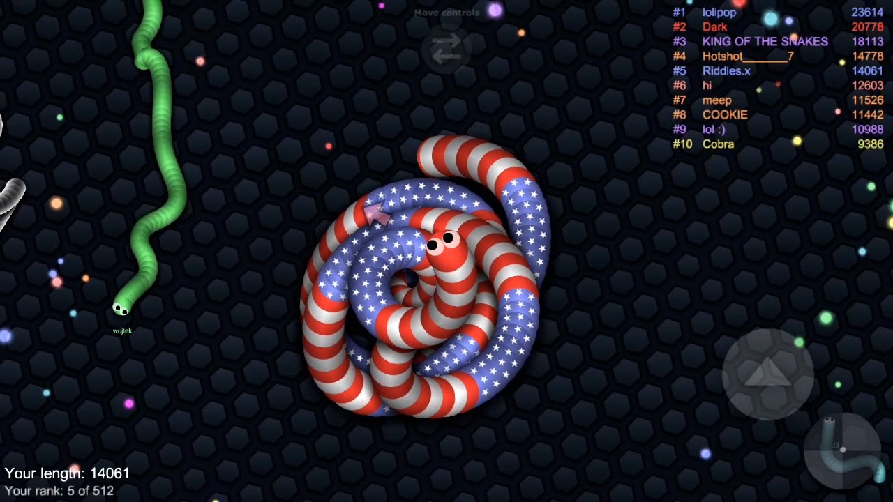 GAME SLITHER IO 07 - YouTube