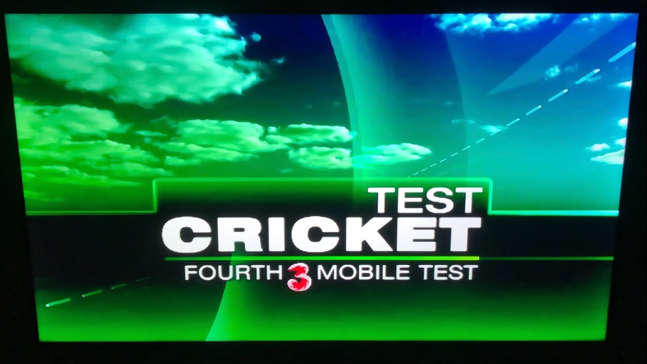 Channel Nine Cricket Australia vs India 2007/08 Opener - YouTube