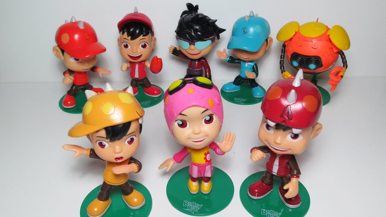 BoBoiBoy 3D Puzzle Figurines by 7-Eleven Malaysia - YouTube