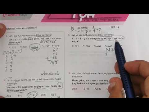 Kpss matematik Sayı basamakları (Çözümleme) ÖSYM kesinlikle sorar | Mat zamani TYT DGS ALES
