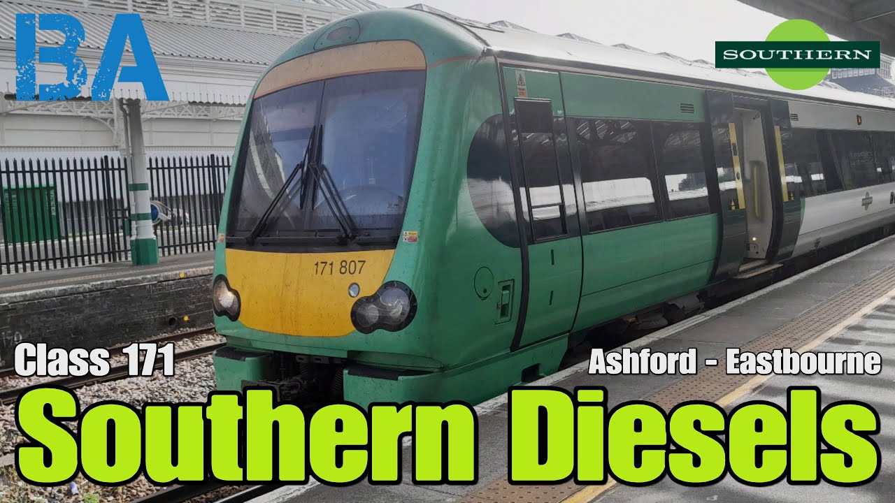 Southern Diesels - Train Journey - Class 171 - Southern - Marshlink ...