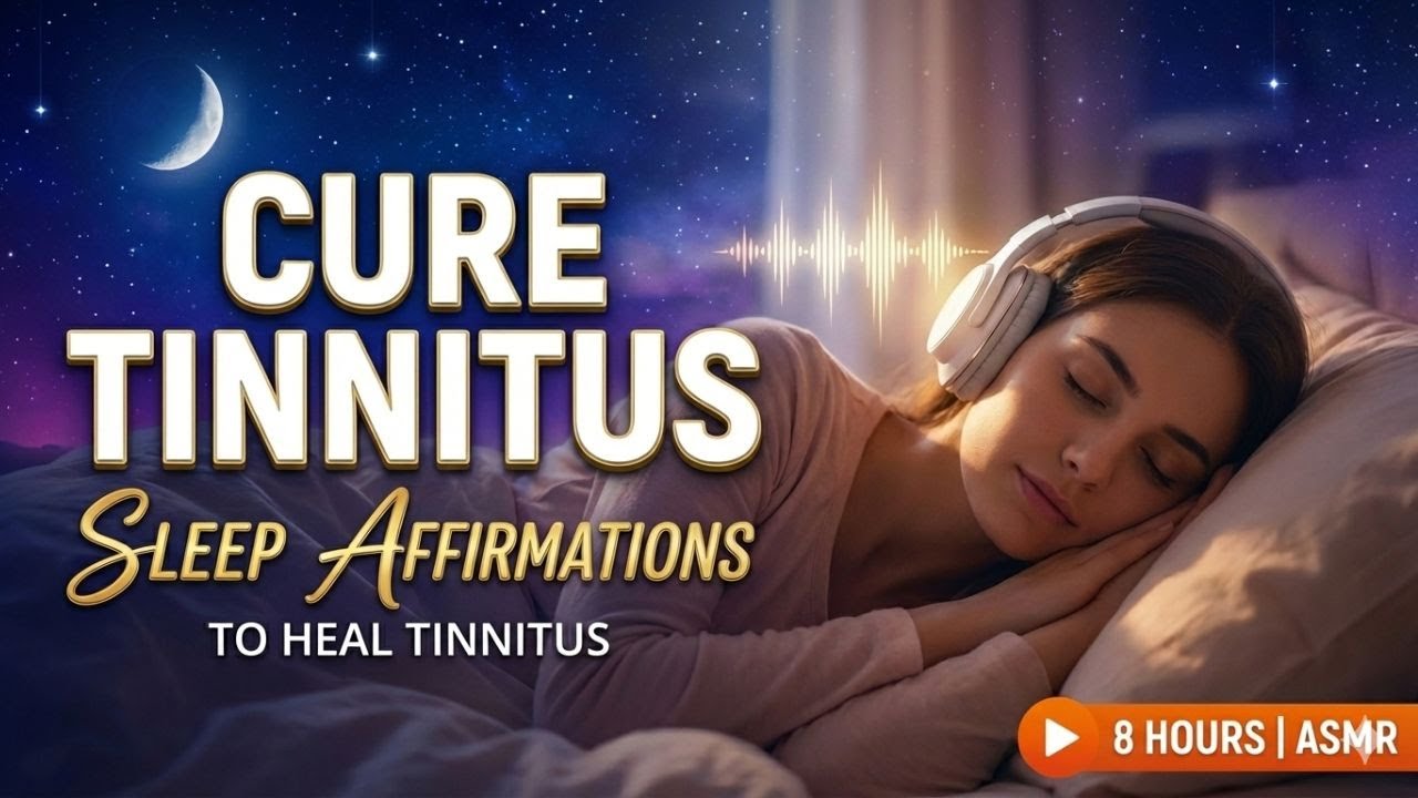 CURE TINNITUS USING SLEEP AFFIRMATIONS | AFFIRMATIONS TO HEAL TINNITUS ...