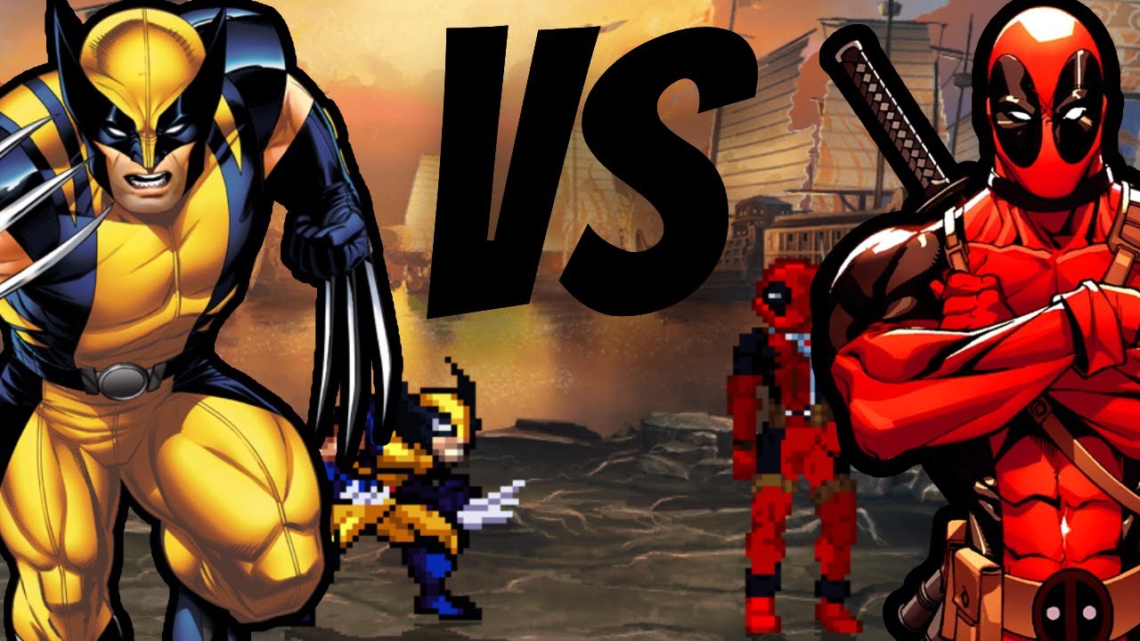 Wolverine Vs Deadpool - MUGEN - YouTube