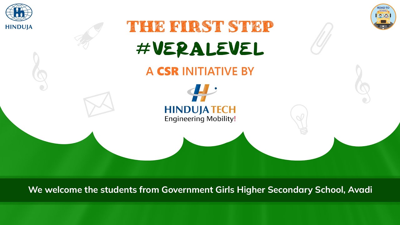 Hinduja Tech CSR Initiative with Govt. Girls Hr. Sec. School - YouTube