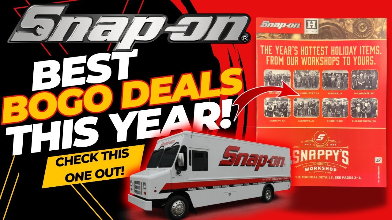 LOTS OF BOGO DEALS: Snap On Tools Flyer Review Dec. 2024 - YouTube
