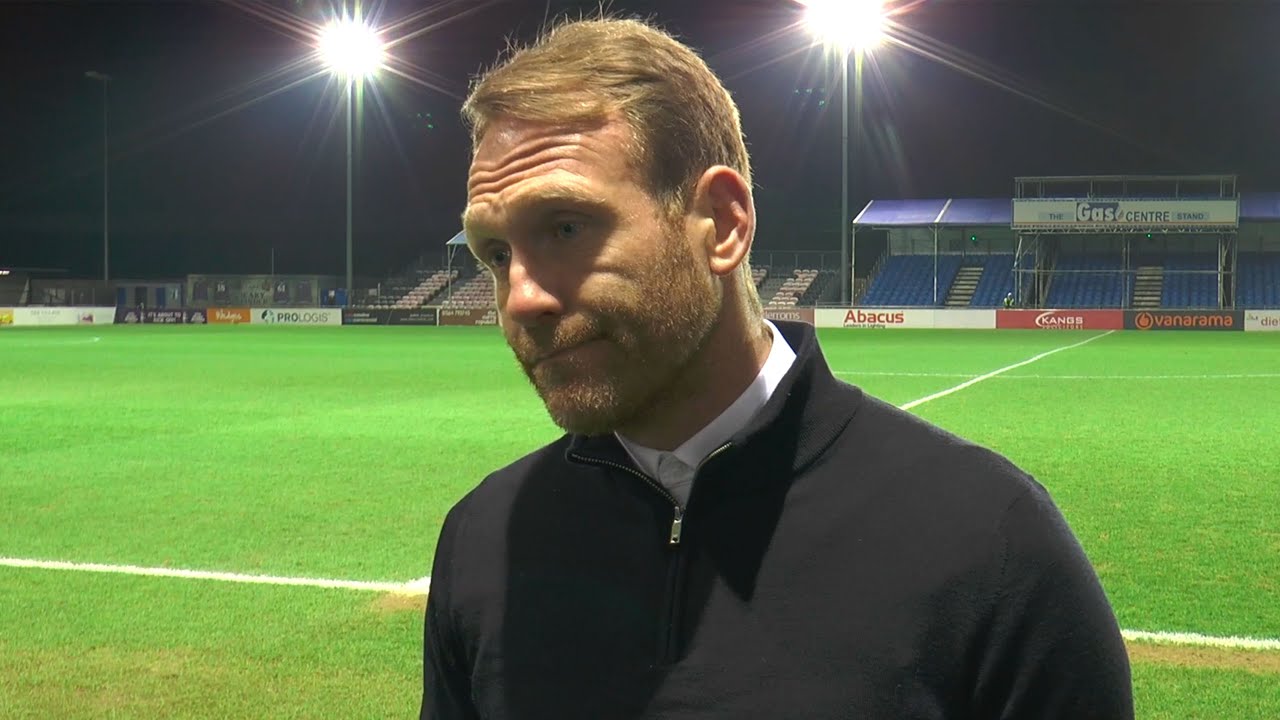 Simon Rusk Post-Match Interview - Solihull Moors - YouTube