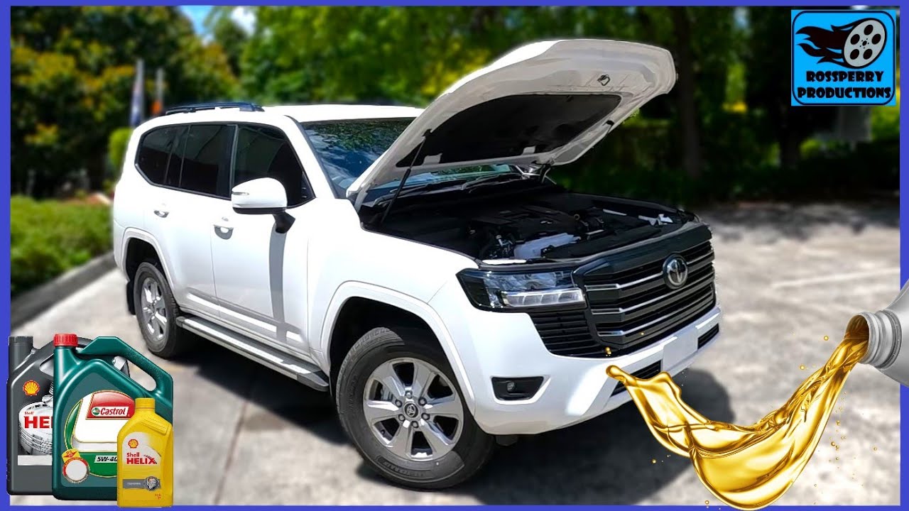 Toyota Land Cruiser 300 - Fluid Locations: Engine Oil, Coolant, Washer ...