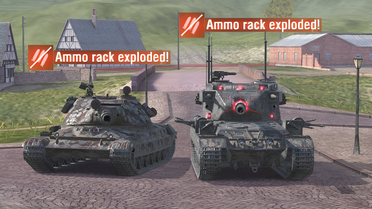 Ammo rack Compilation with Different Tanks (Part 9) - WOT B - YouTube