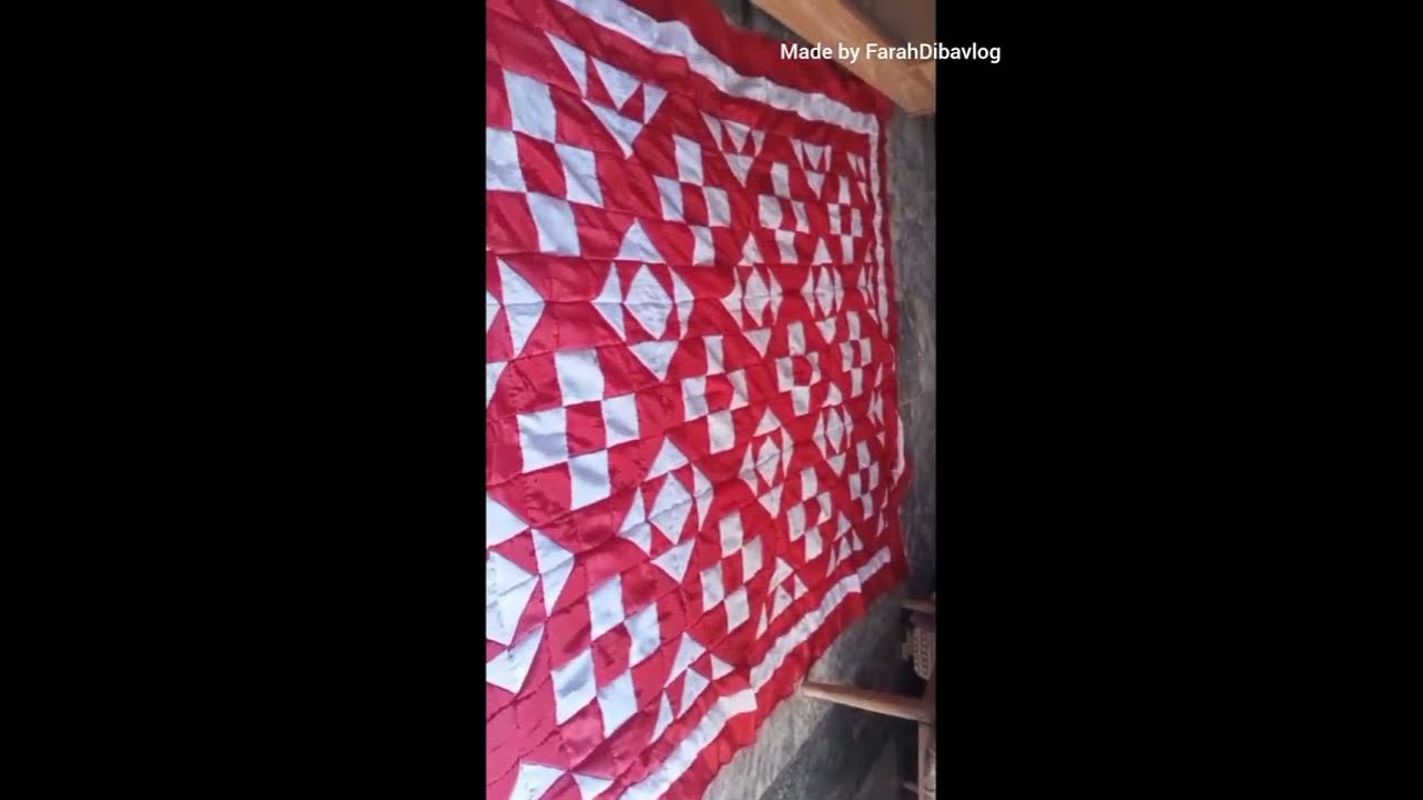 Very Nice And Simple Easy Quilt Designs With Farahdibavlog Youtube