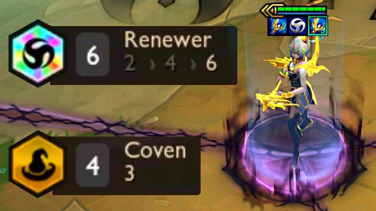 Coven Leader 3 Star Renewer Lux 6 Renewer 4 Coven Set 5 Tft Youtube