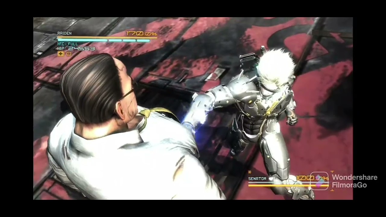 Raiden Punching Armstrong -Metal Gear Rising Meme - YouTube