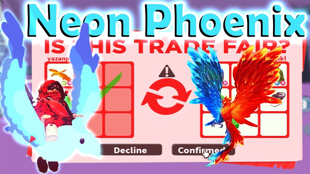 *Huge Win* I Traded My NEON PHOENIX 😍😎 From Mythic egg (making neon ...