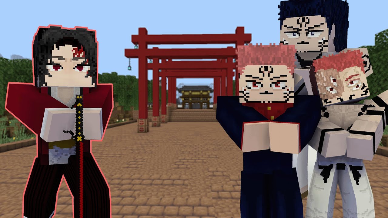 Yoriichi VS ALL Sukuna's - Minecraft Demon Slayer Mod 1.20.1 - YouTube