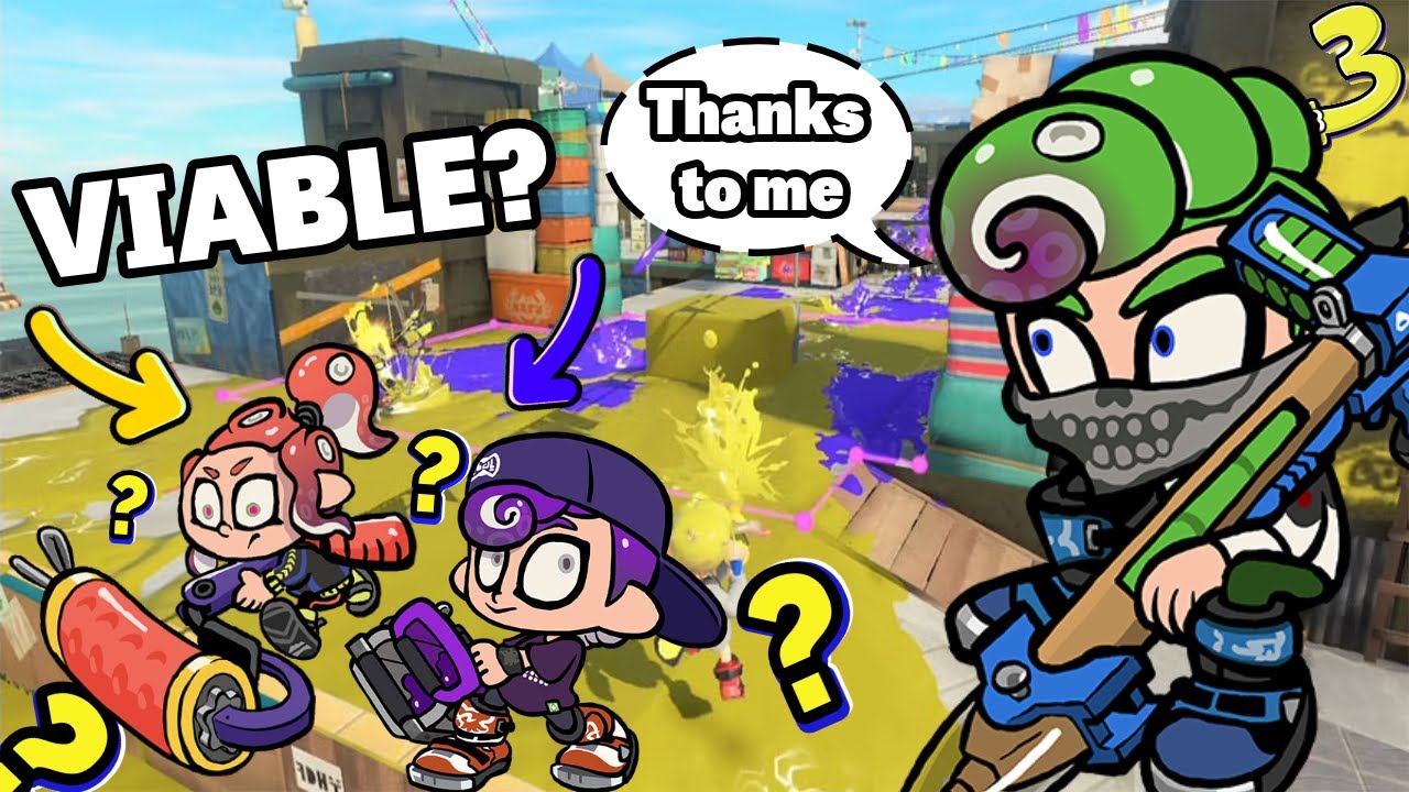 What Weapons are Viable in Competitive Splatoon? [Tierlist 9.0] - YouTube