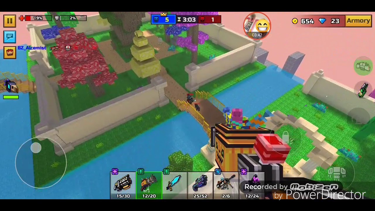 pixel gun gameplay - YouTube