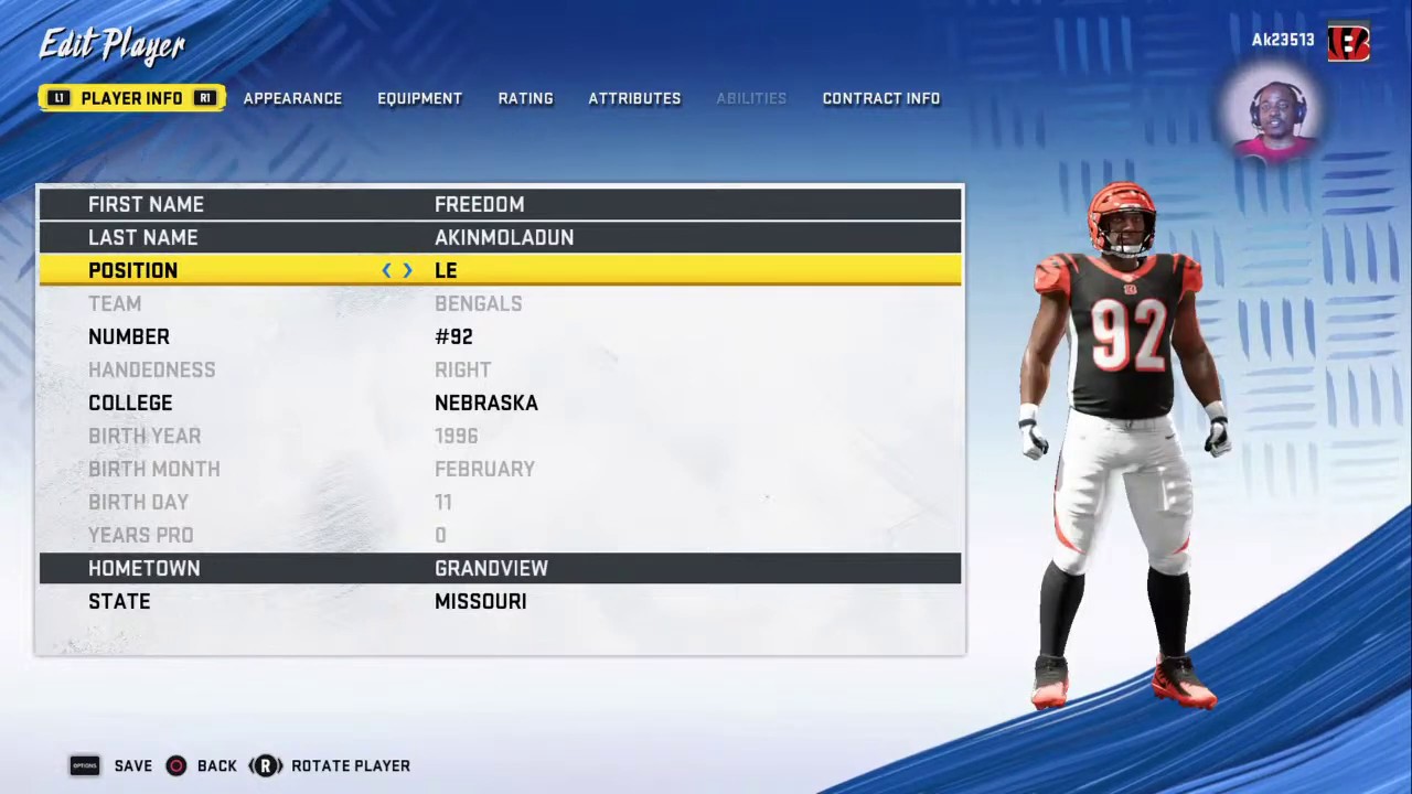 Bengals Madden 2020 Roster Prep - YouTube