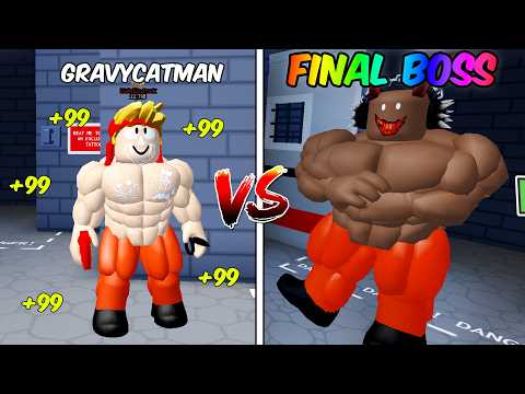 I AM FINALLY STRONG ENOUGH TO BEAT PRISON 2 BOSS LUCIFER in Prison Pump