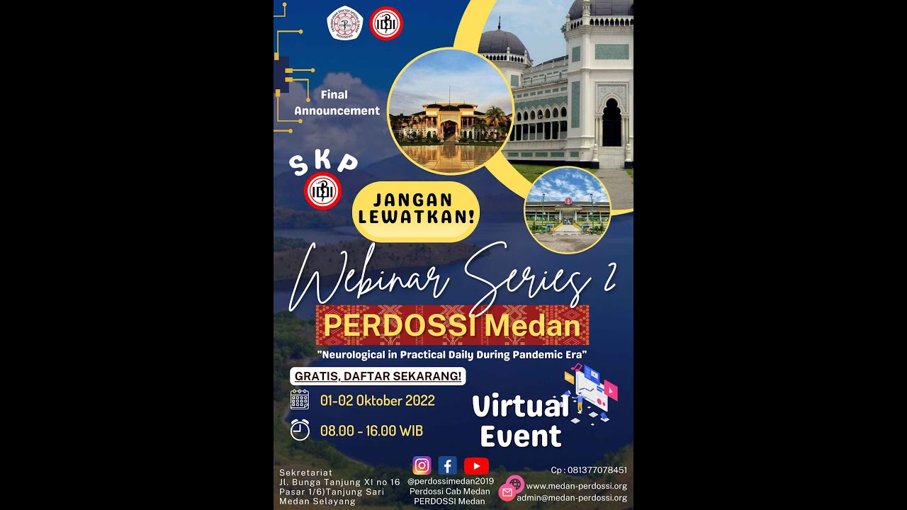 Scientific Webinar Series 2 Perdossi Medan - YouTube