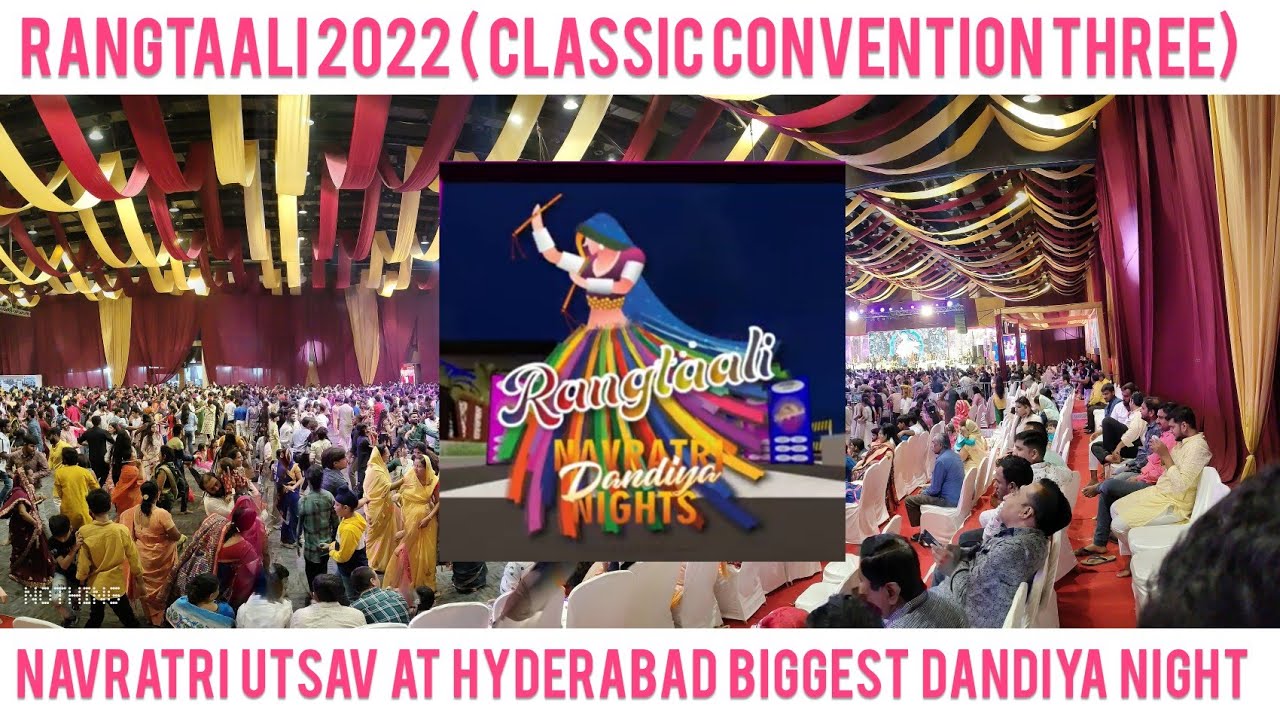 Celebrate Rangtaali 2023 in Style: Dandiya Night at classic convention ...
