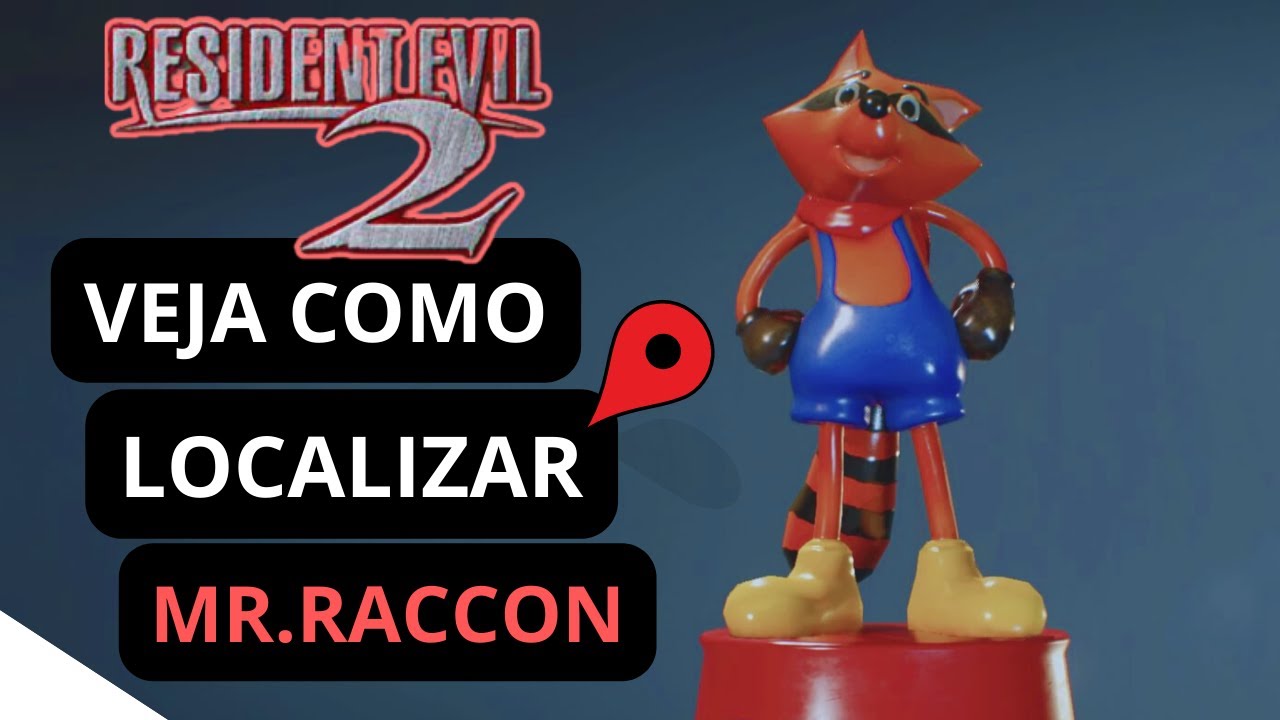 Localização dos Mr. Raccoons - CAMPANHA DA CLAIRE "Resident Evil 2 ...