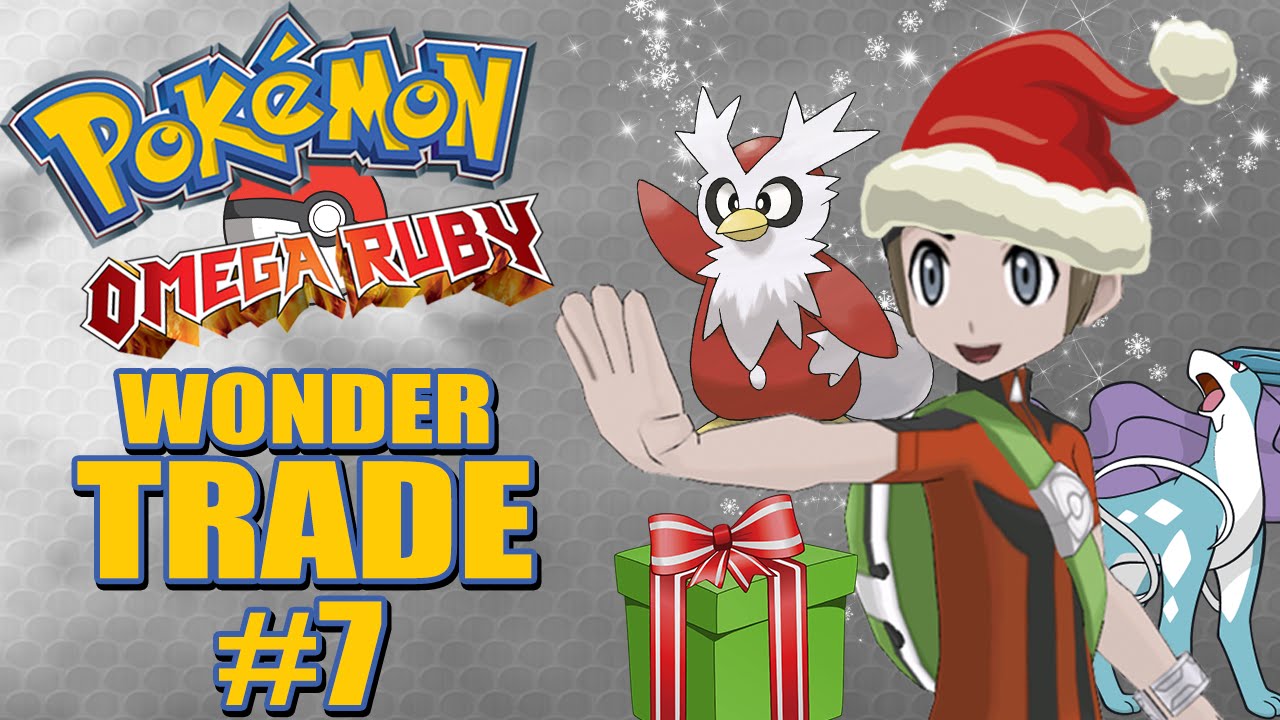 Pokémon Omega Ruby: Wonder Trade #7 - Lendário e Shiny / ESPECIAL DE ...