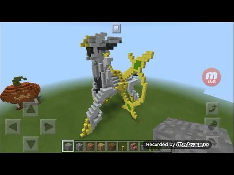 arceus minecraft 3D - YouTube
