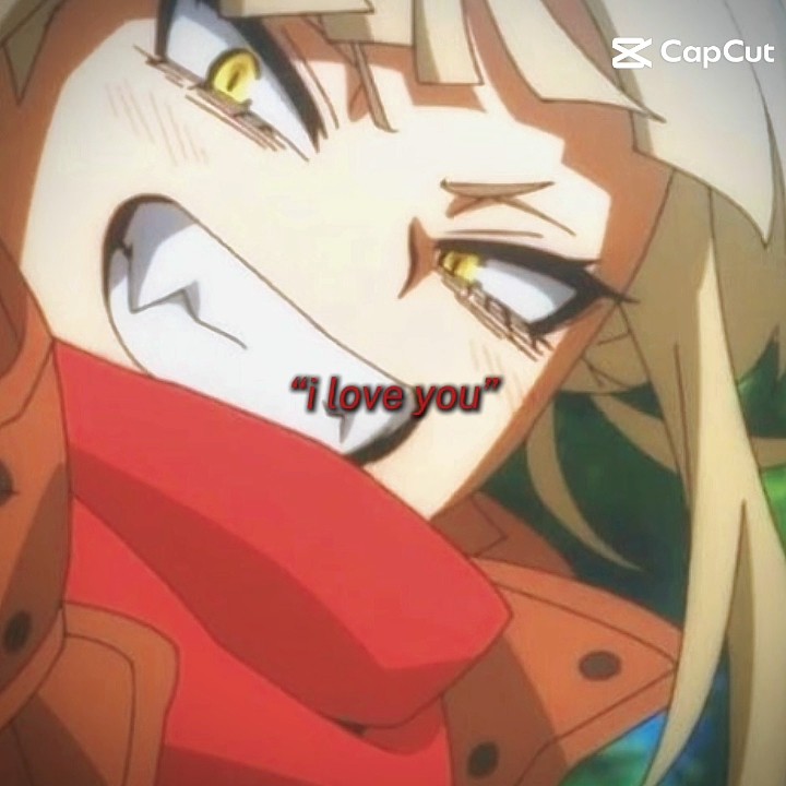The Red means i love YOU... ️ ️ ️ #toga #mha #edit - YouTube