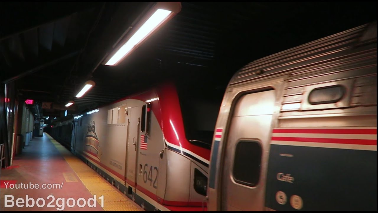 Amtrak Regional Train #182 with ACS-64 #642 Veteran at NY Penn, NY RR ...