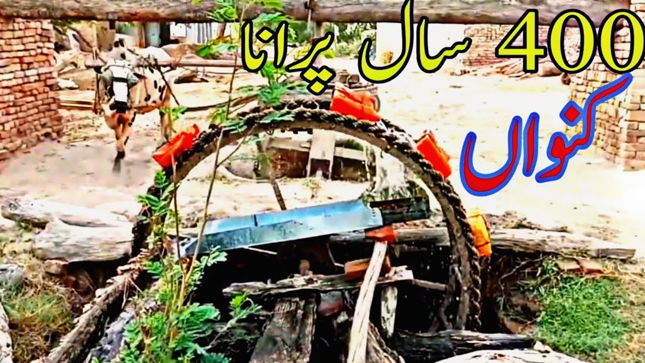 Rahat|Old Irrigation System In Punjab Pakistan|Old Persian Wheel|Gaon ...