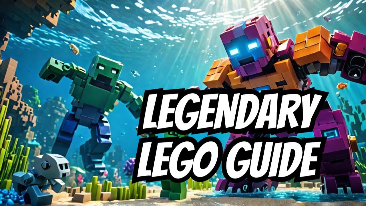 LEGO Minecraft: The Epic Guardian Battle 21180 - YouTube