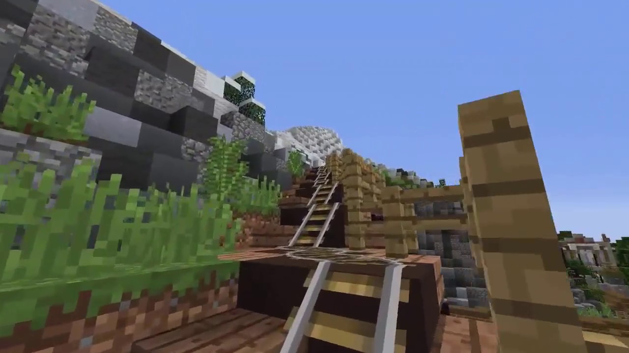 Olaf's Expedition Ride POV (Minecraft) - Hyperion Parks - YouTube