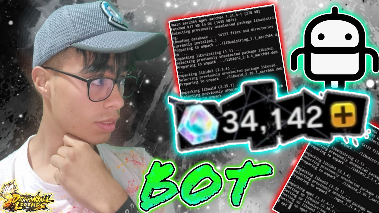 ¡GANÓ 30.000 CRISTALES SOLO CON UN BOT! / DRAGON BALL LEGENDS - YouTube