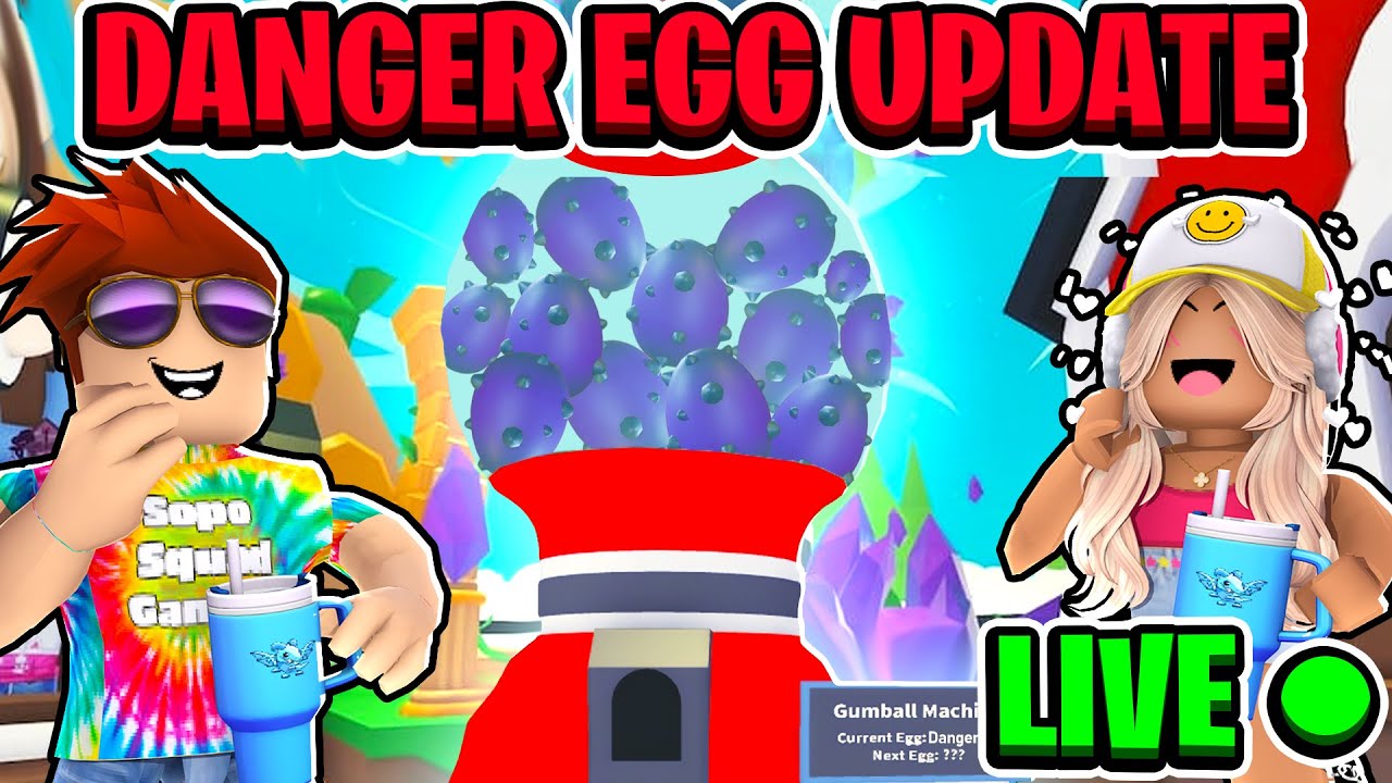 Adopt Me DANGER Egg Update! Giveaways and More! - YouTube