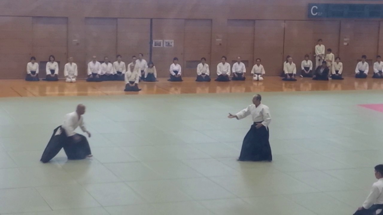 Aikido Kobe Sanda dojo 20th Anniversary Demonstration - Shihan ...