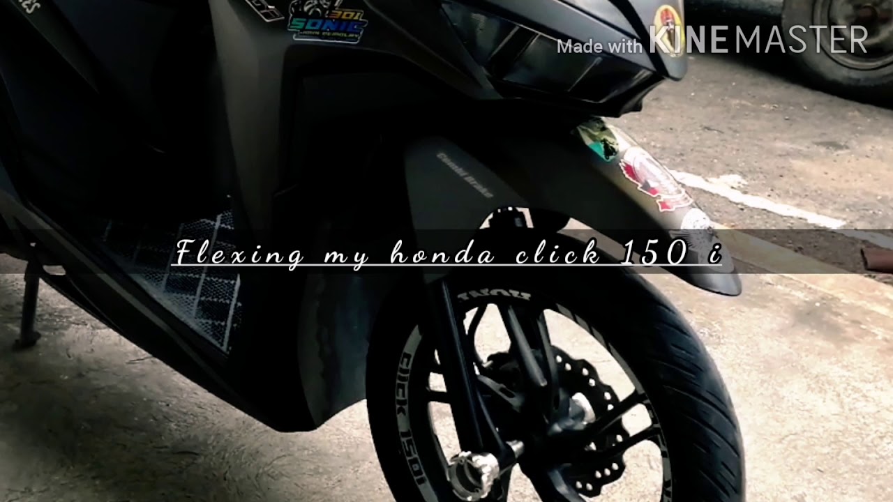 My honda click 150 i - YouTube