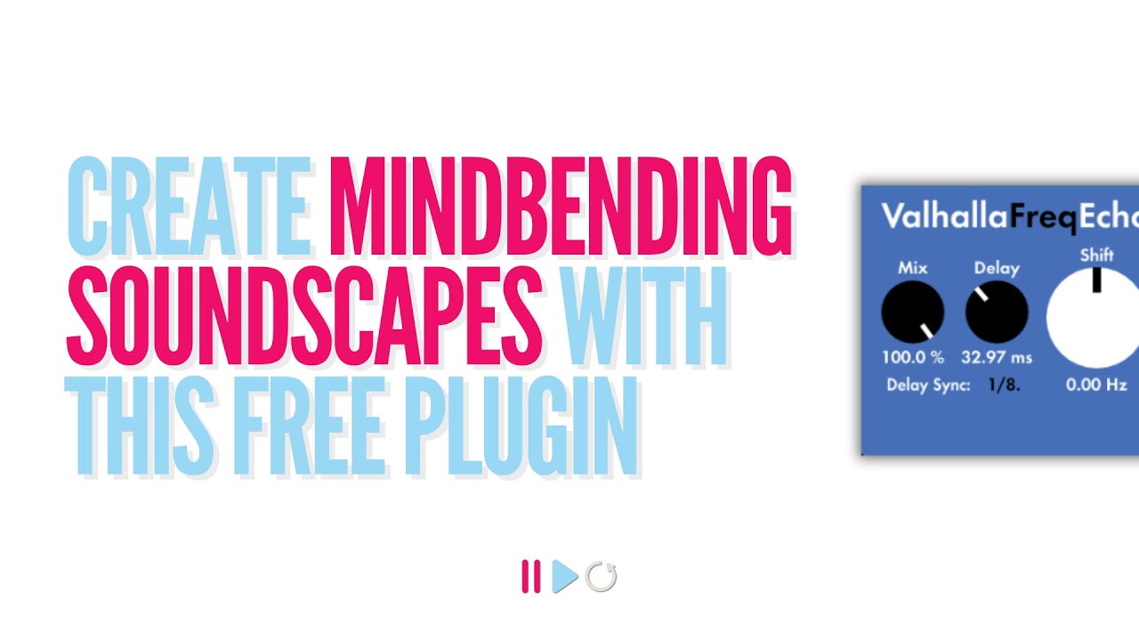 FREE Valhalla Freq Echo: Mind-Bending Sound Design Plugin - YouTube