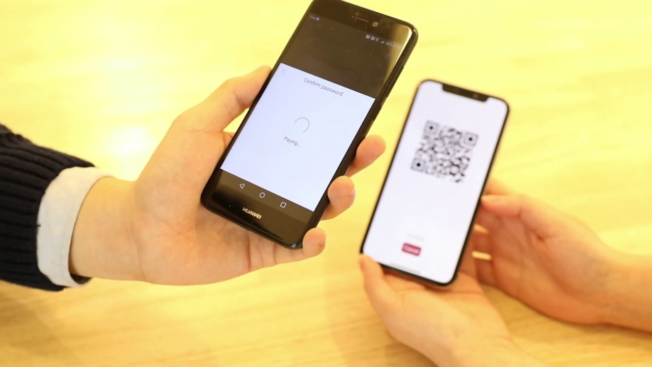 Alipay&WeChat Pay payment (via Silkpay App): Customer scans merchant's ...