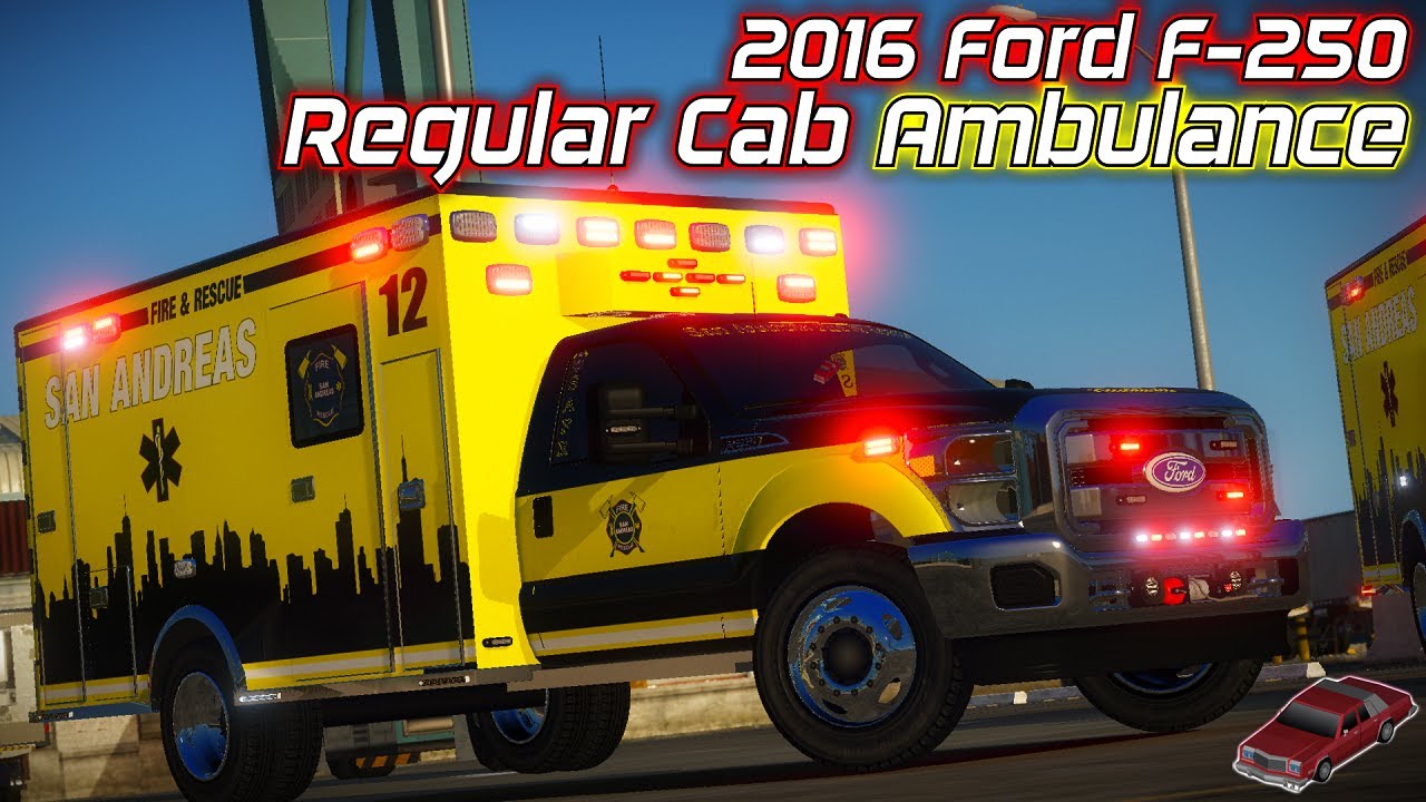 2016 Ford F-250 Regular Cab Ambulance | Showcase | Model Made By ...