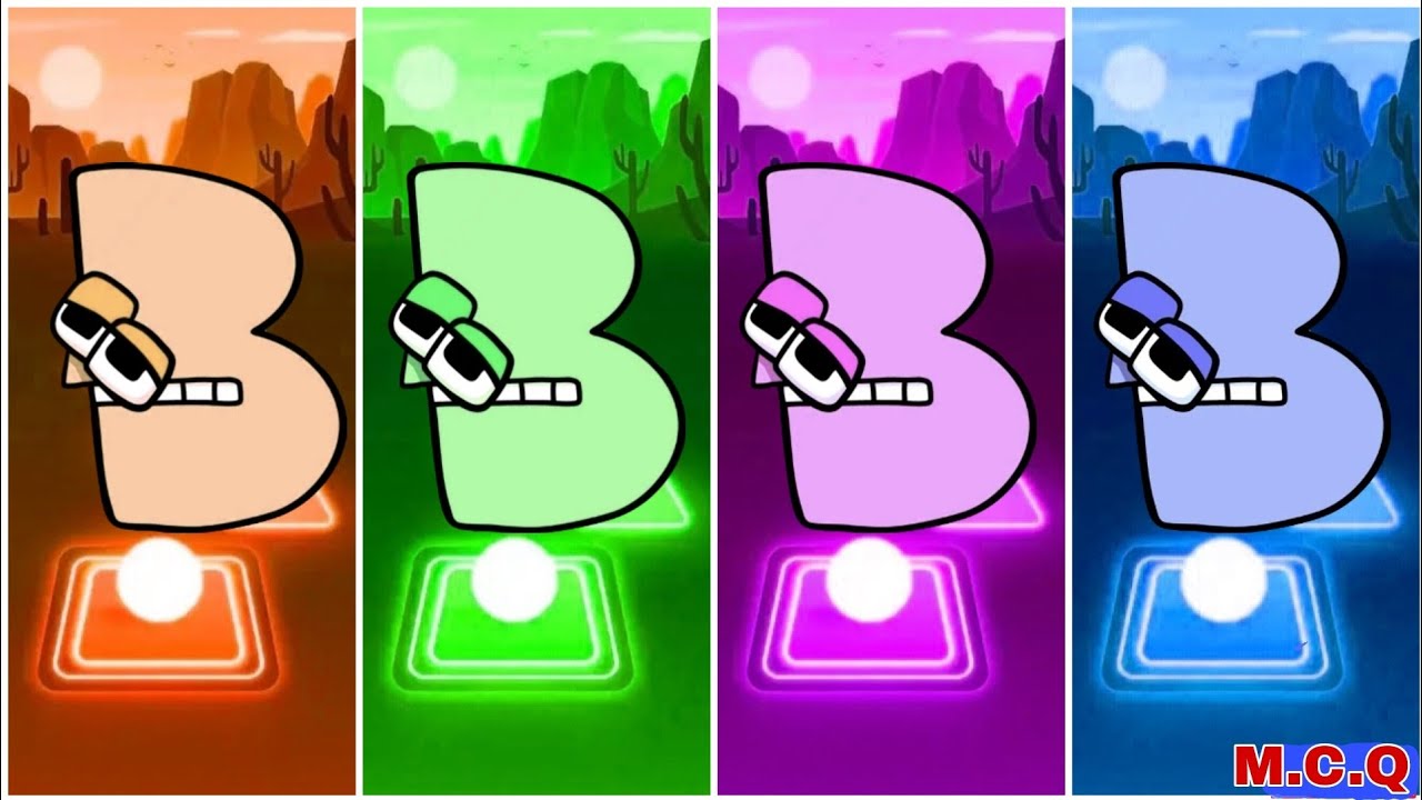 Alphabet Lore B All Colours 🆚 Alphabet Lore Happy 🆚 Alphabet Lore. 🎶 ...